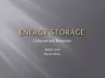 PPT - Energy Storage PowerPoint Presentation, free download - ID:3429378