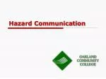 PPT - Hazard Communication PowerPoint Presentation, free download - ID ...