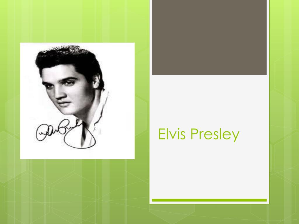 PPT - Elvis Presley PowerPoint Presentation, free download - ID:3102610