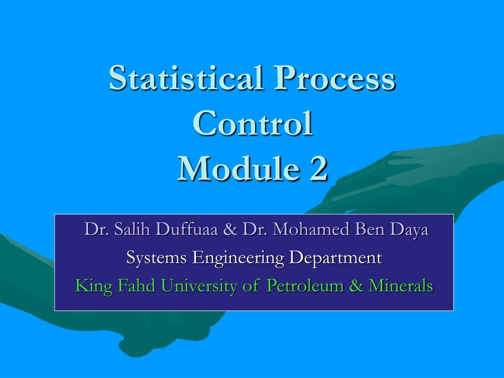 PPT - Statistical Process Control Module 2 PowerPoint Presentation ...