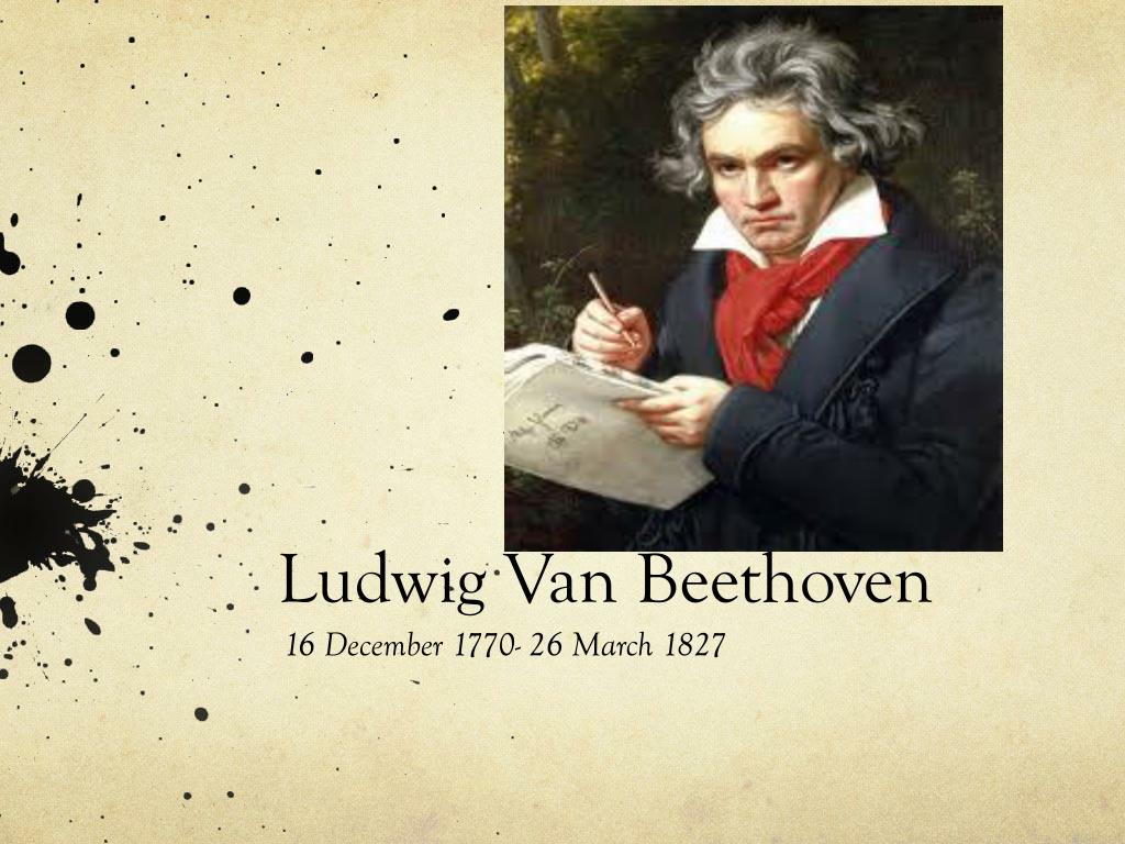 PPT - Ludwig Van Beethoven PowerPoint Presentation, free download - ID ...