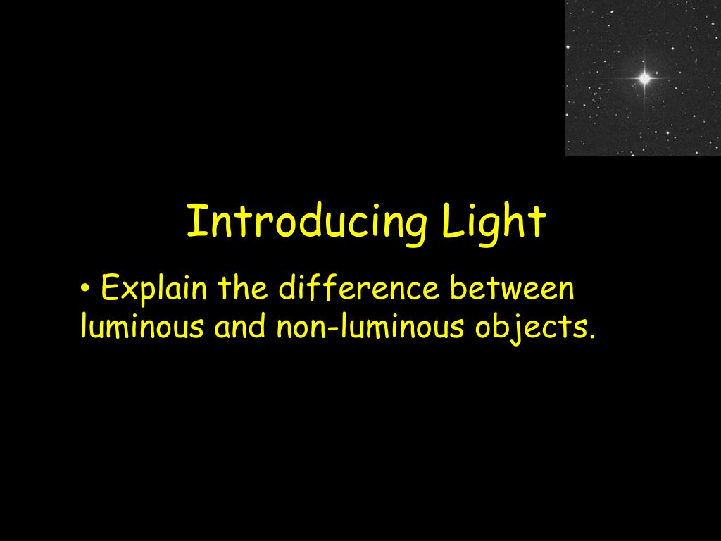 PPT - Introducing Light PowerPoint Presentation, free download - ID:3103991