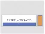 PPT - Ratios and Rates PowerPoint Presentation, free download - ID:5761307