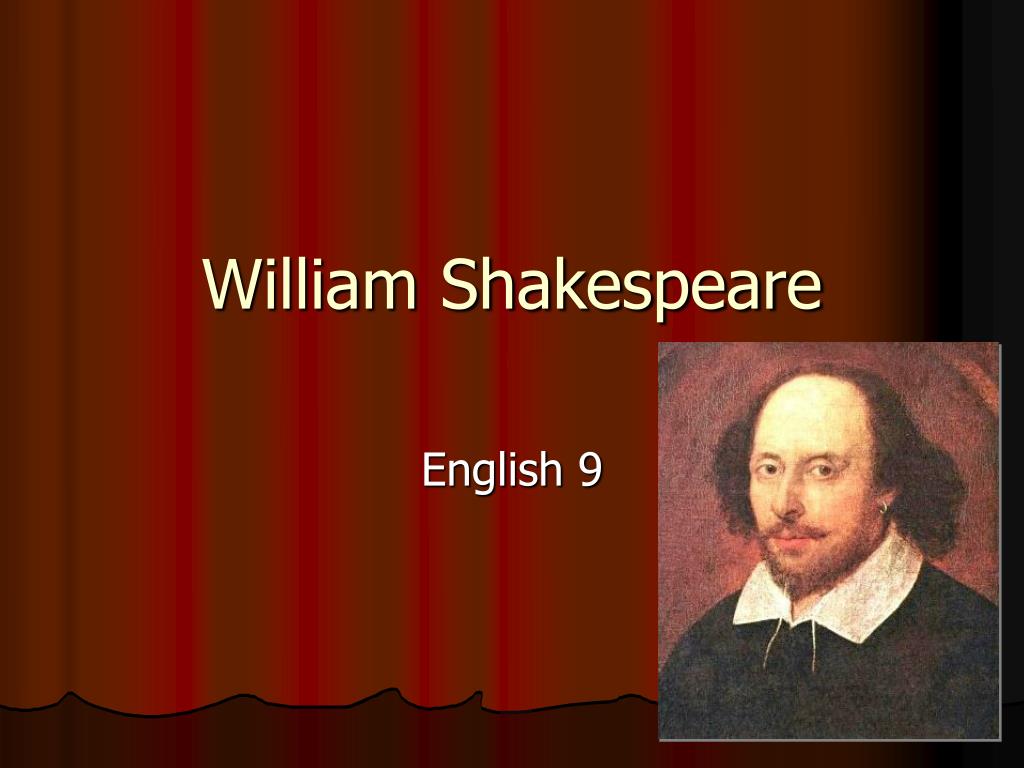 PPT - William Shakespeare PowerPoint Presentation, free download - ID ...