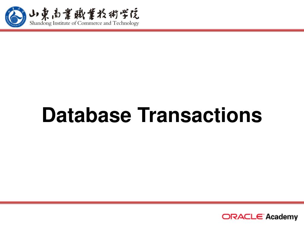 PPT - Database Transactions PowerPoint Presentation, free download - ID ...