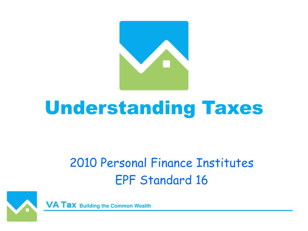 PPT - Understanding Taxes PowerPoint Presentation, free download - ID ...