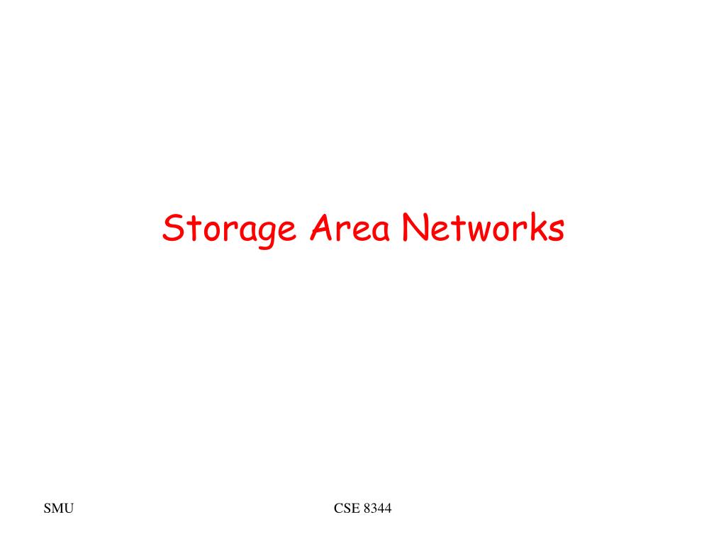 PPT - Storage Area Networks PowerPoint Presentation, free download - ID ...