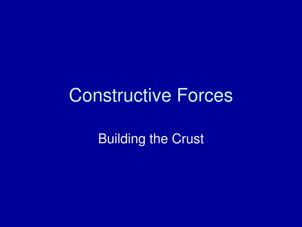 PPT - Constructive Forces PowerPoint Presentation, free download - ID ...