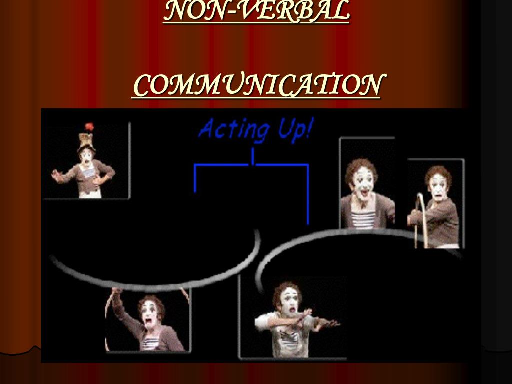 PPT - NON-VERBAL COMMUNICATION PowerPoint Presentation, free download ...