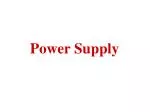 PPT - Power Supply PowerPoint Presentation, free download - ID:5329736
