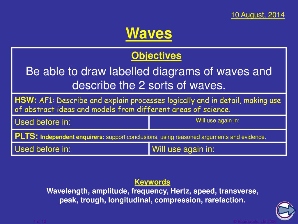 PPT - Waves PowerPoint Presentation, free download - ID:3109980