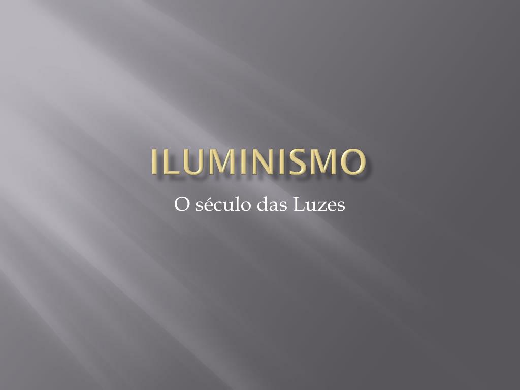PPT - Iluminismo PowerPoint Presentation, free download - ID:3110552