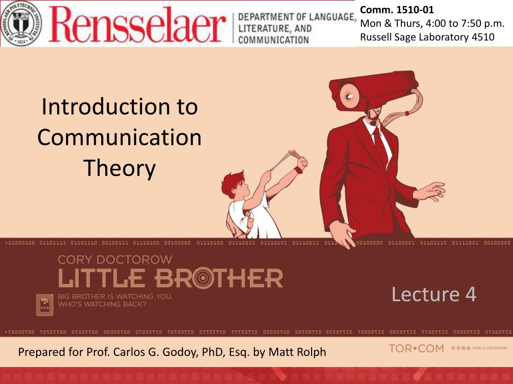 PPT - Introduction to Communication Theory PowerPoint Presentation ...