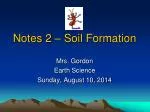 PPT - Soil Formation PowerPoint Presentation, free download - ID:1446415