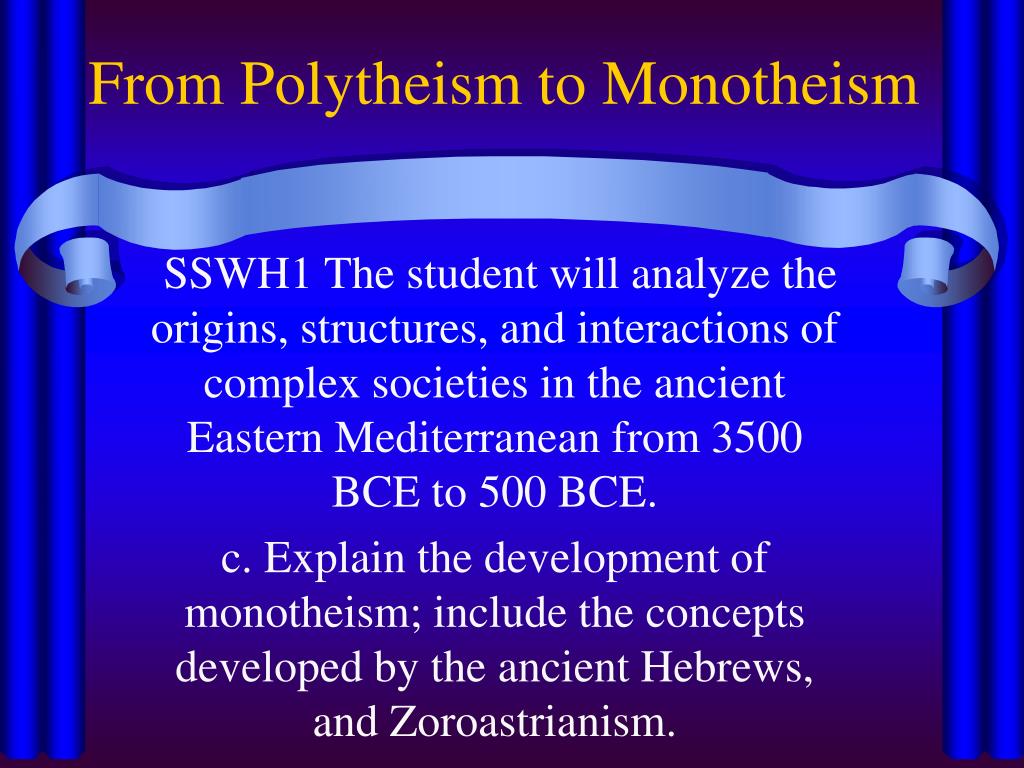 PPT - From Polytheism to Monotheism PowerPoint Presentation, free ...
