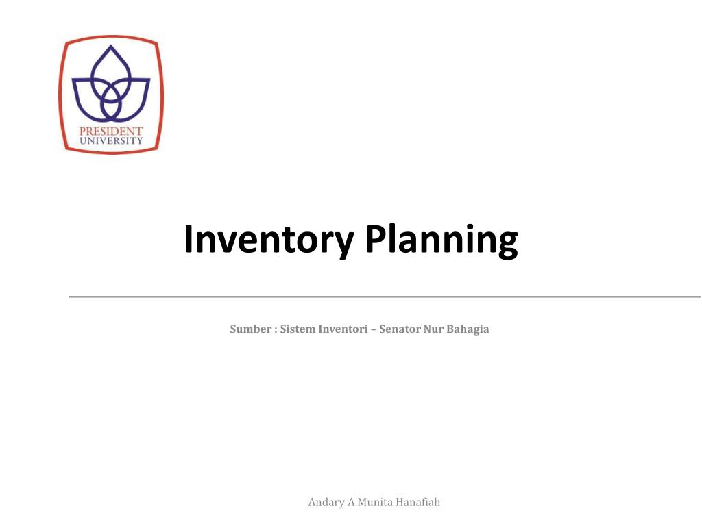 PPT - Inventory Planning PowerPoint Presentation, free download - ID ...