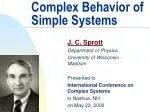 PPT - « Engineering of complex systems » PowerPoint Presentation, free ...