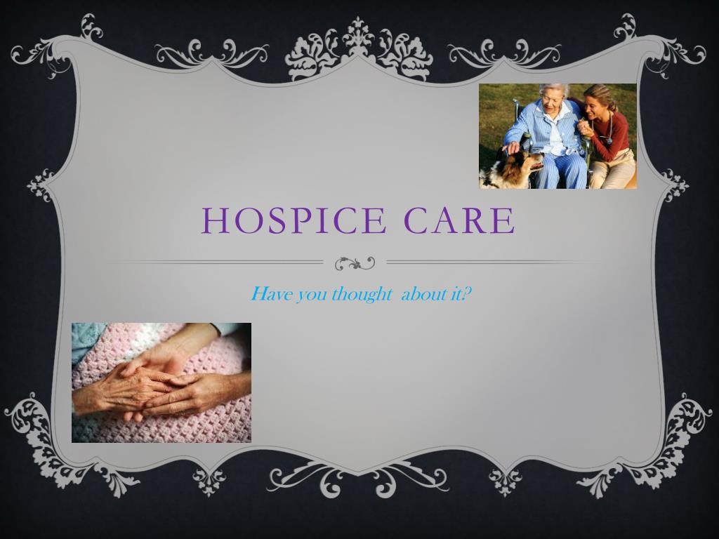 PPT - Hospice Care PowerPoint Presentation, free download - ID:3113340