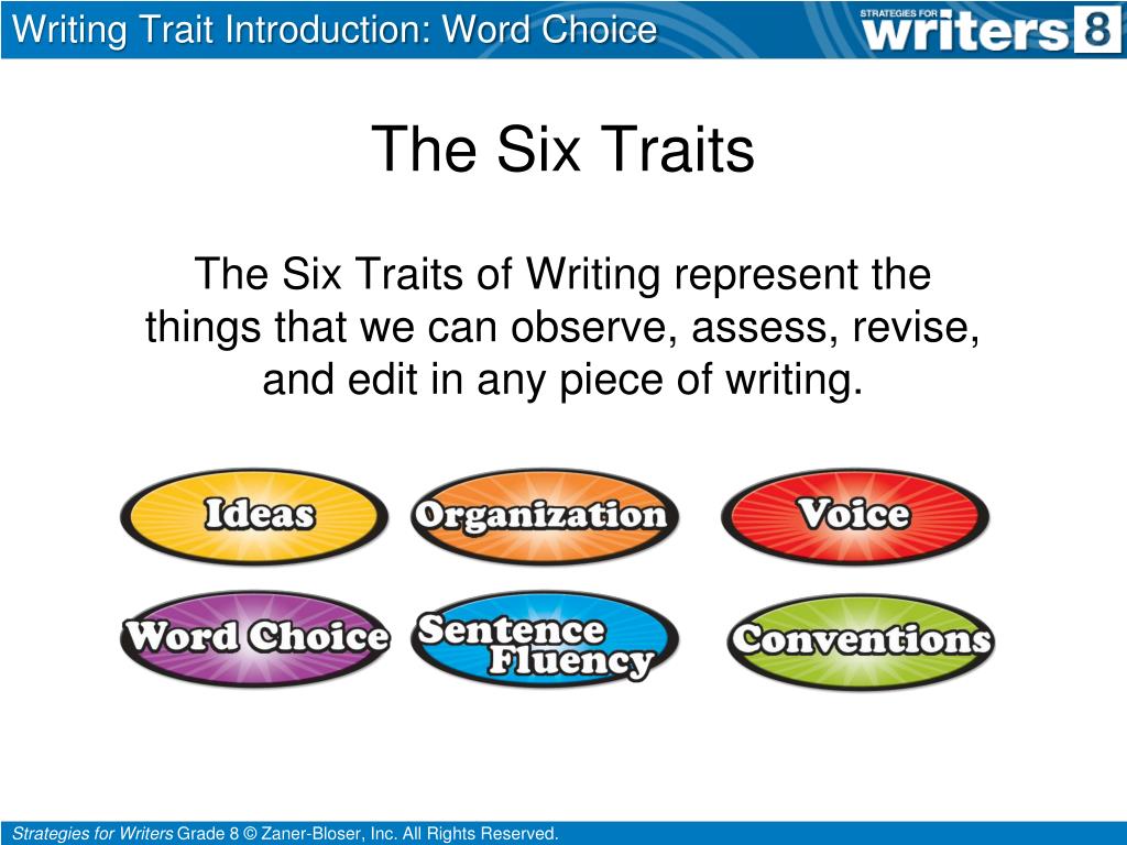 PPT - The Six Traits PowerPoint Presentation, free download - ID:3114416