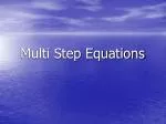 PPT - Multi-Step Conversions PowerPoint Presentation, free download ...