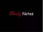PPT - The Bloody Facts PowerPoint Presentation, free download - ID:6955848