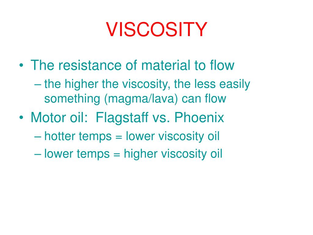 PPT - VISCOSITY PowerPoint Presentation, free download - ID:3115321
