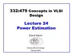 PPT - 332:479 Concepts in VLSI Design Lecture 5 MIPS Processor Example ...