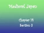 PPT - Medieval Japan and Korea PowerPoint Presentation, free download ...