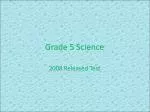 PPT - Grade 5 Science PowerPoint Presentation, free download - ID:2479803