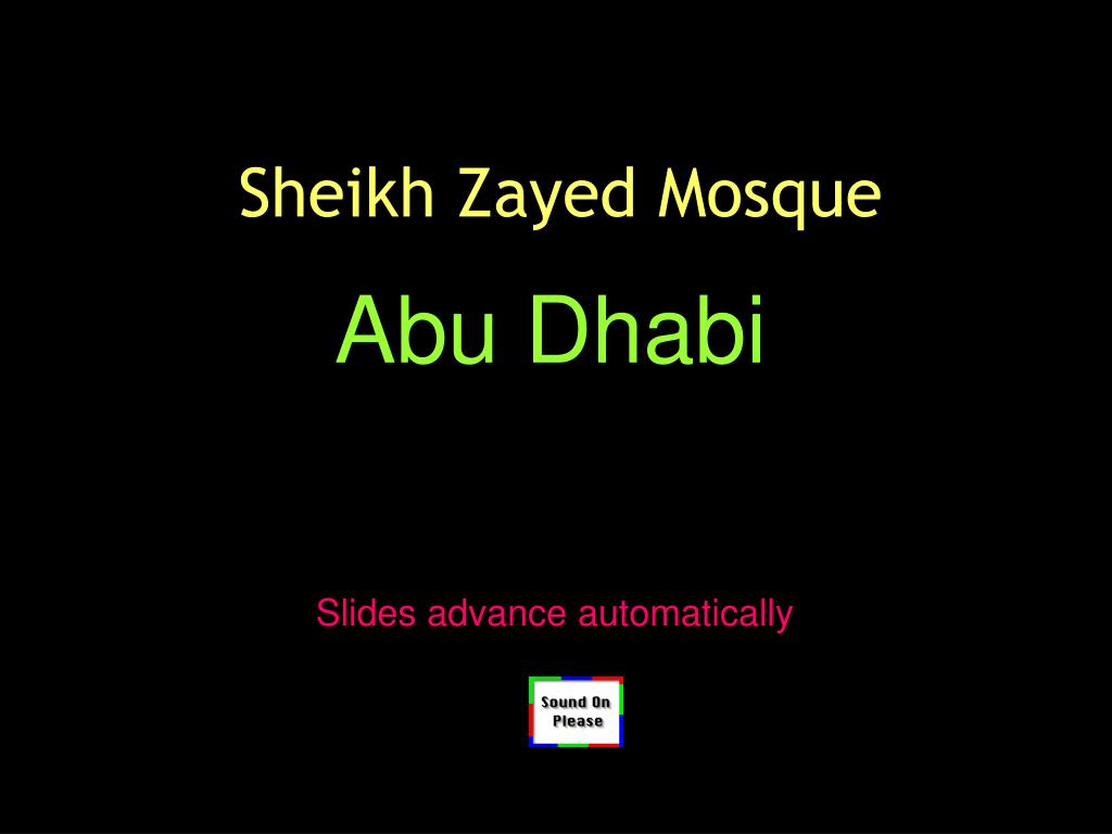 PPT - Sheikh Zayed Mosque PowerPoint Presentation, free download - ID ...