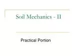 PPT - Soil Mechanics-II Soil Stabilization and Improvement PowerPoint ...