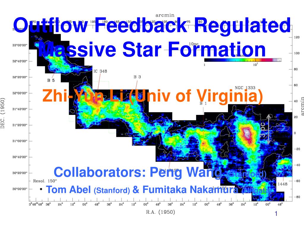 PPT - Outflow Feedback Regulated Massive Star Formation PowerPoint ...