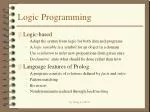 PPT - Logic Programming PowerPoint Presentation, free download - ID:4838786
