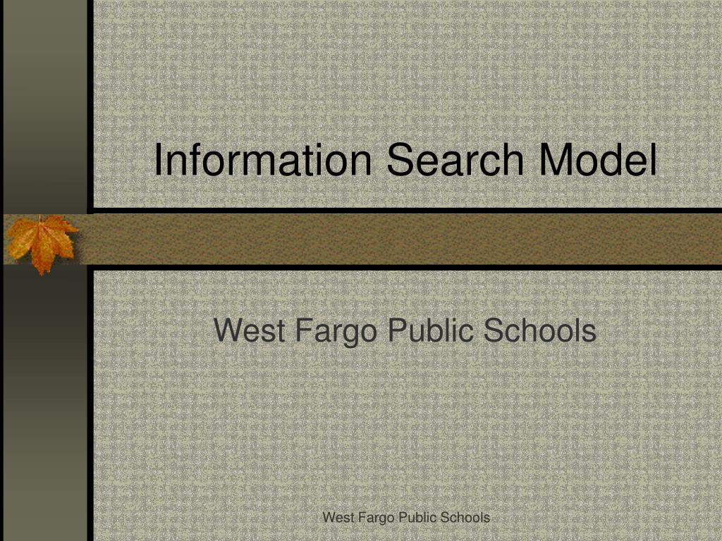 PPT - Information Search Model PowerPoint Presentation, free download ...