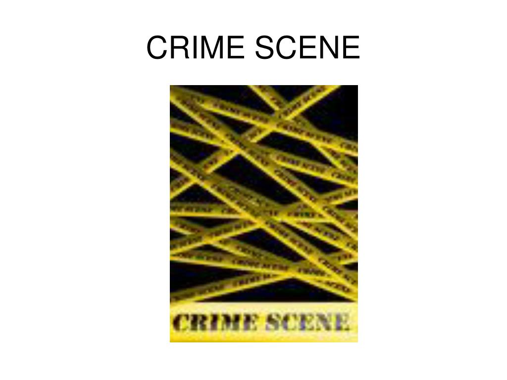 PPT - CRIME SCENE PowerPoint Presentation, free download - ID:3125718