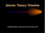 PPT - The Atomic Theory Timeline PowerPoint Presentation, free download ...