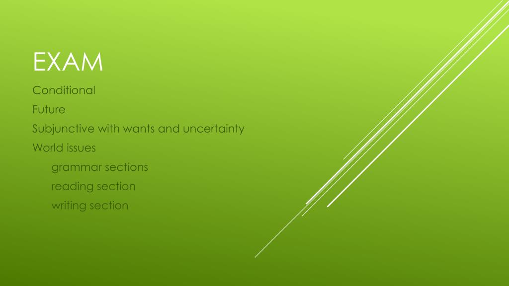 PPT - Exam PowerPoint Presentation, free download - ID:3127076