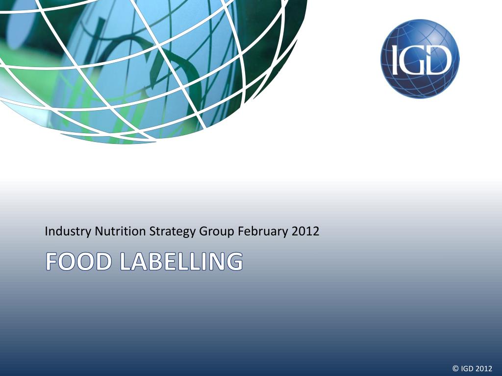PPT - Food labelling PowerPoint Presentation, free download - ID:3127141