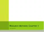 PPT - Chapter 4 Research Methods PowerPoint Presentation, free download ...
