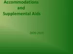 PPT - Supplemental Aids PowerPoint Presentation, free download - ID:4213277