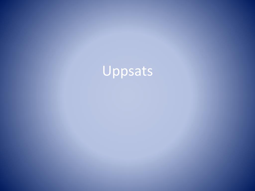 PPT - Uppsats PowerPoint Presentation, free download - ID:3130795
