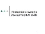 PPT - Introduction to Systems Development and Systems Analysis ...