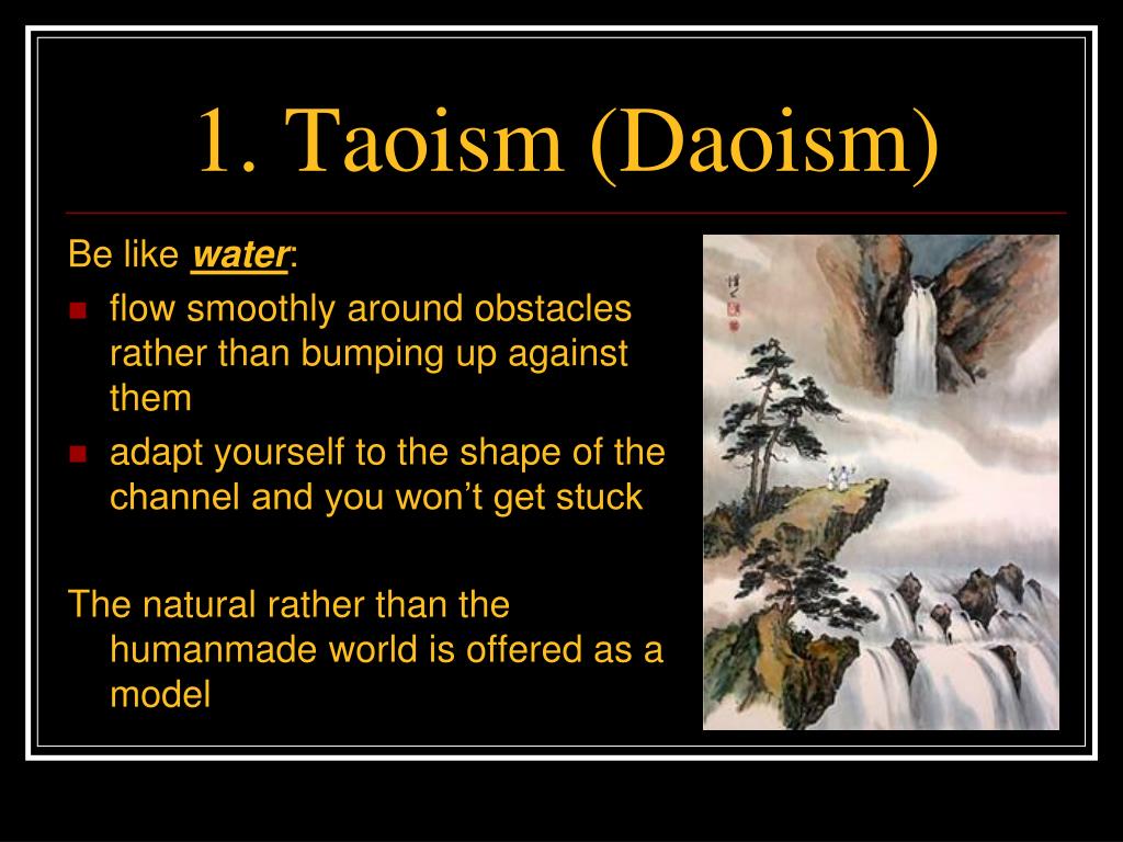 PPT - 1. Taoism (Daoism) PowerPoint Presentation, free download - ID ...