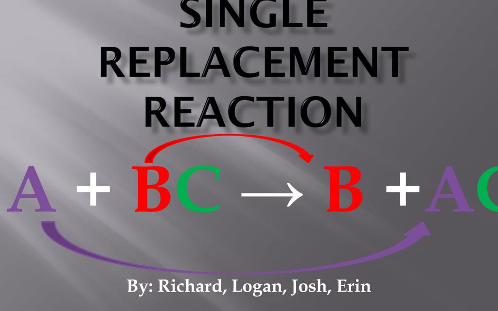 PPT - Single Replacement Reaction PowerPoint Presentation, free ...