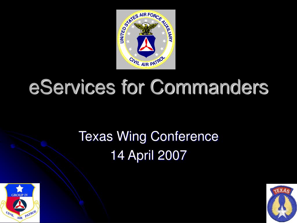 PPT - eServices for Commanders PowerPoint Presentation, free download ...
