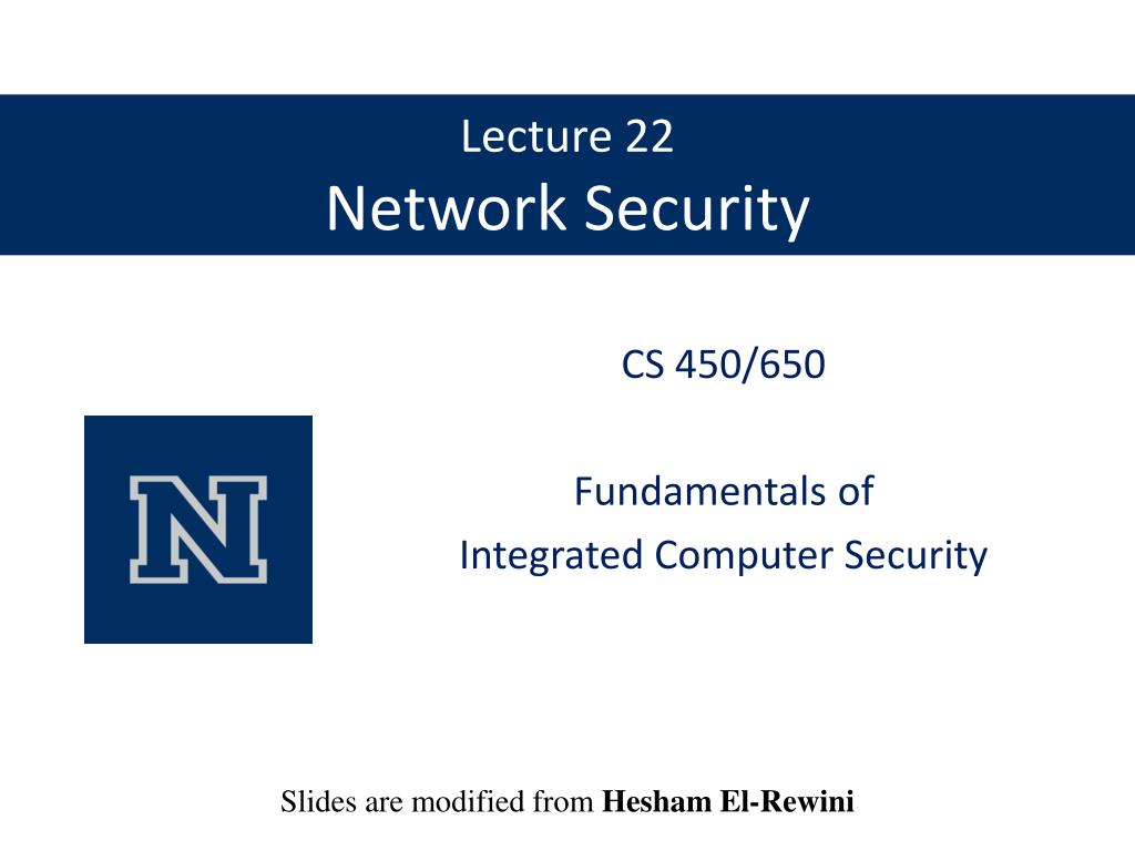 PPT - Network Security Fundamentals and Attacks Overview PowerPoint ...