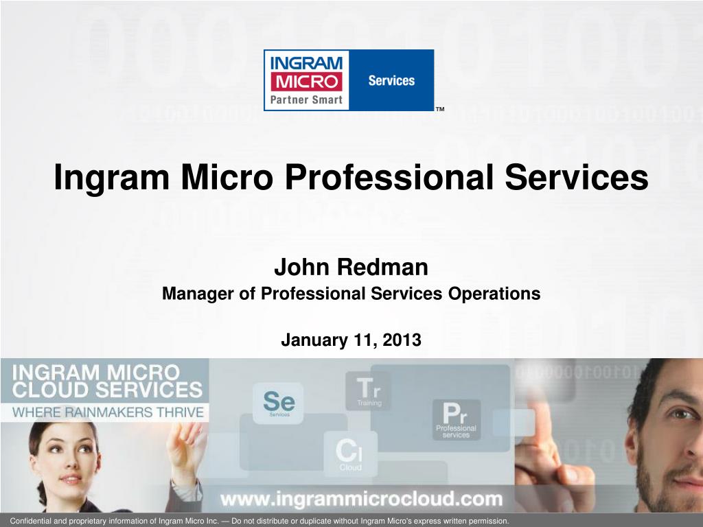PPT - Ingram Micro Professional Services PowerPoint Presentation, free ...