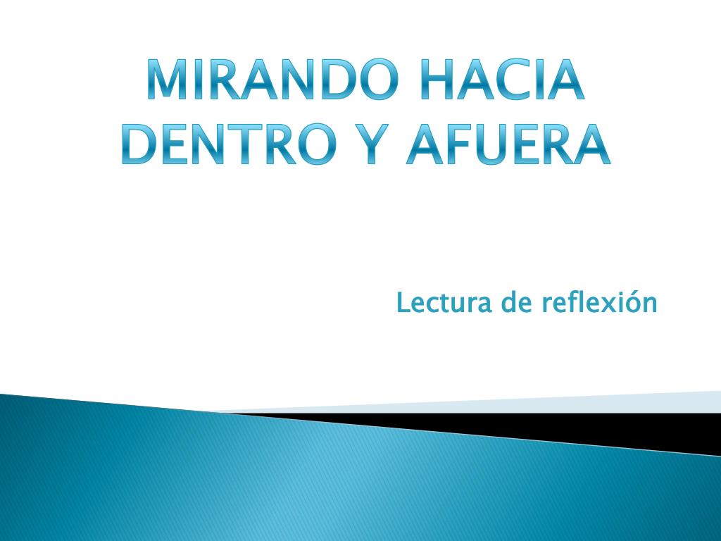 PPT - Lectura de reflexión PowerPoint Presentation, free download - ID ...