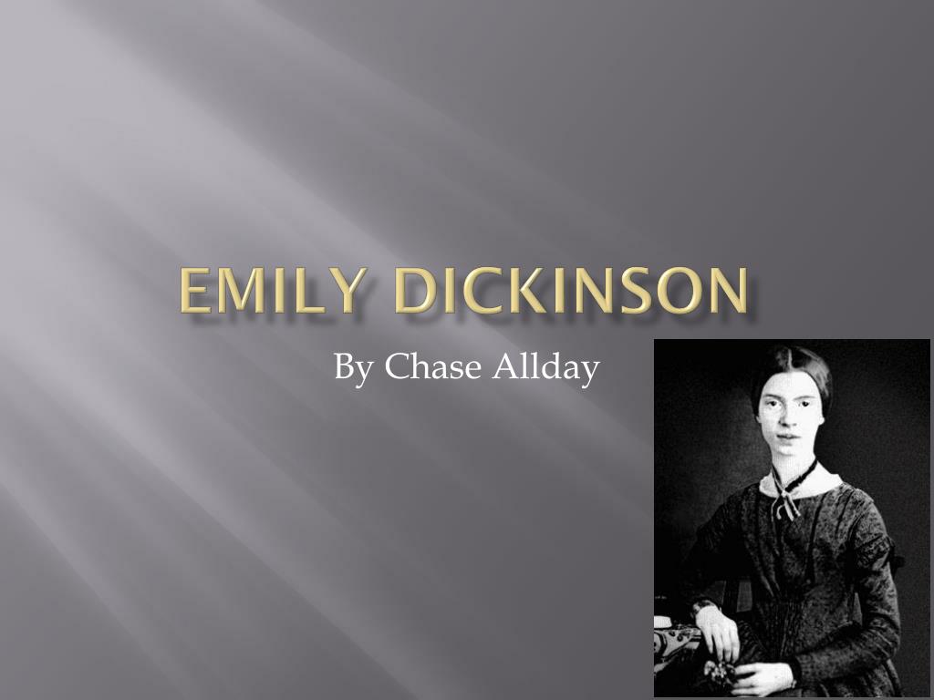 PPT - Emily Dickinson PowerPoint Presentation, free download - ID:3140410