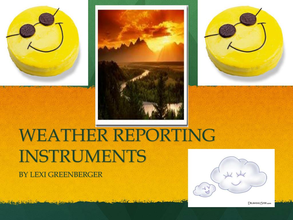 PPT - WEATHER REPORTING INSTRUMENTS PowerPoint Presentation, free ...
